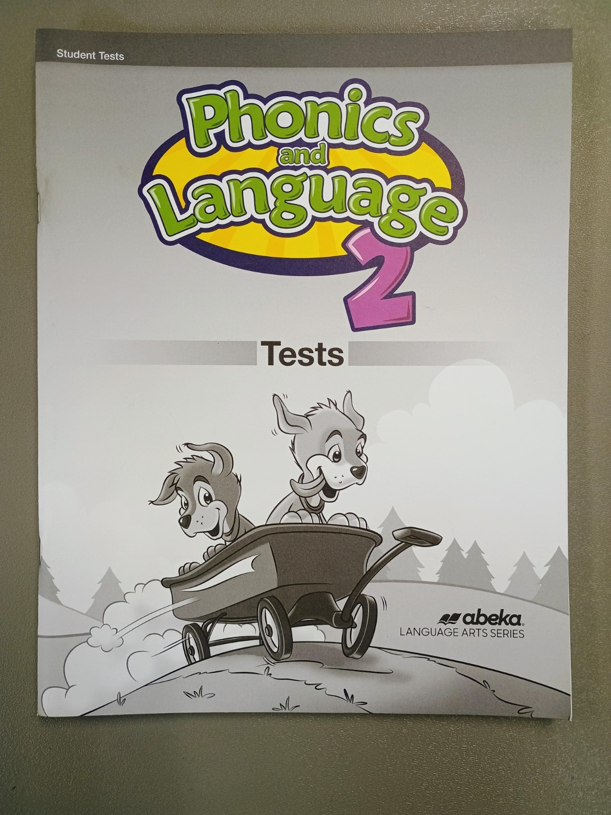 Abeka Phonics and Language 2 - Test Book AND the Test Key !!! 2 Books ...