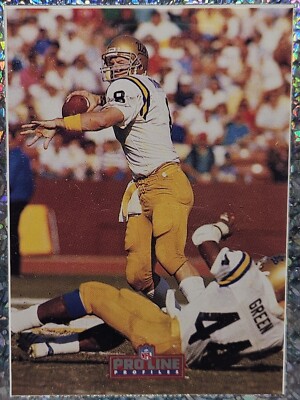 1992 Pro Line Profiles #183 NFL Troy Aikman Football Card 3 of 9 - MINT ...