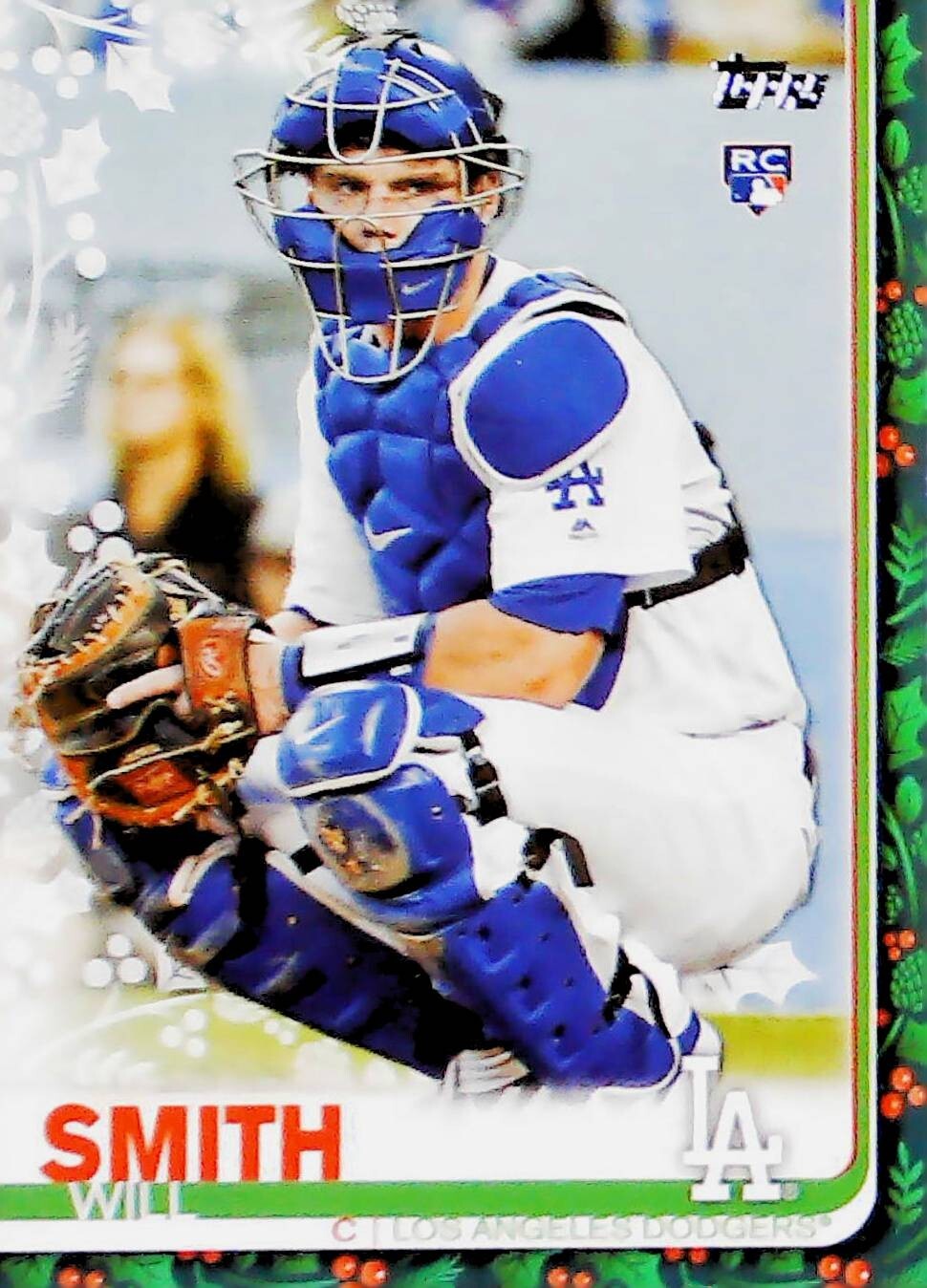 2019 Topps Holiday Walmart HW99 Will Smith ROOKIE CARD Los Angeles ...