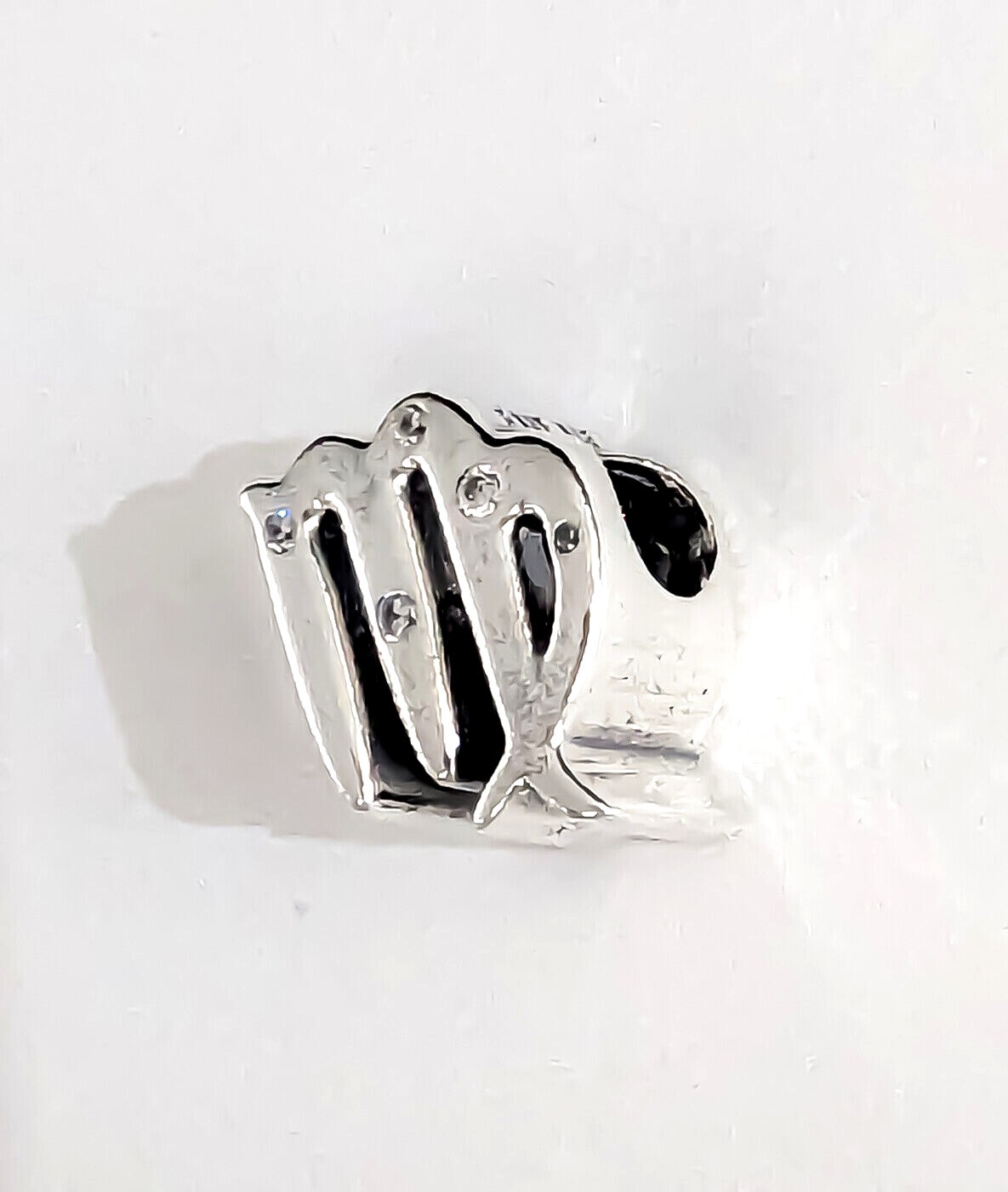 NEW 100% Authentic PANDORA 925 Silver Sparkling Virgo Zodiac Charm ...