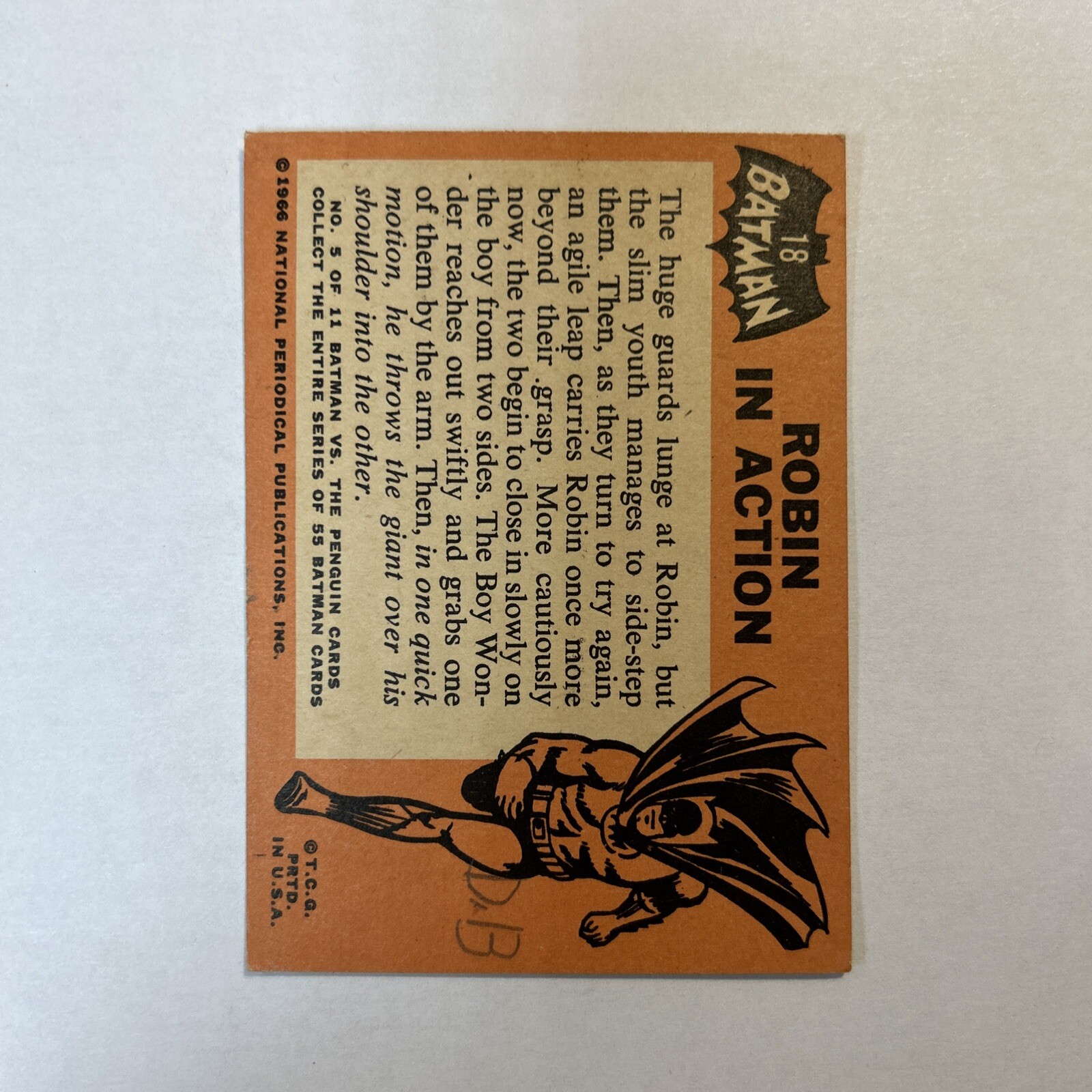 1966 Topps Batman Card #18 | eBay