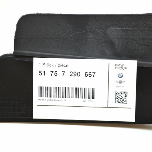 NEW OEM BMW X5 F15 REAR LEFT DEFLECTOR LIP 51757290667 GENUINE NO DUTY ...