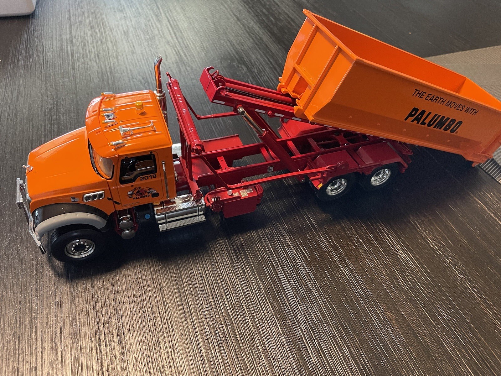 Granite Mack NP tub style roll-off container first gear Palumbo Diecast ...