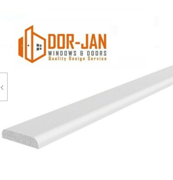 UPVC Plastic Trim Cloaking Fillet D Mould Architrave Window Door Bead ...