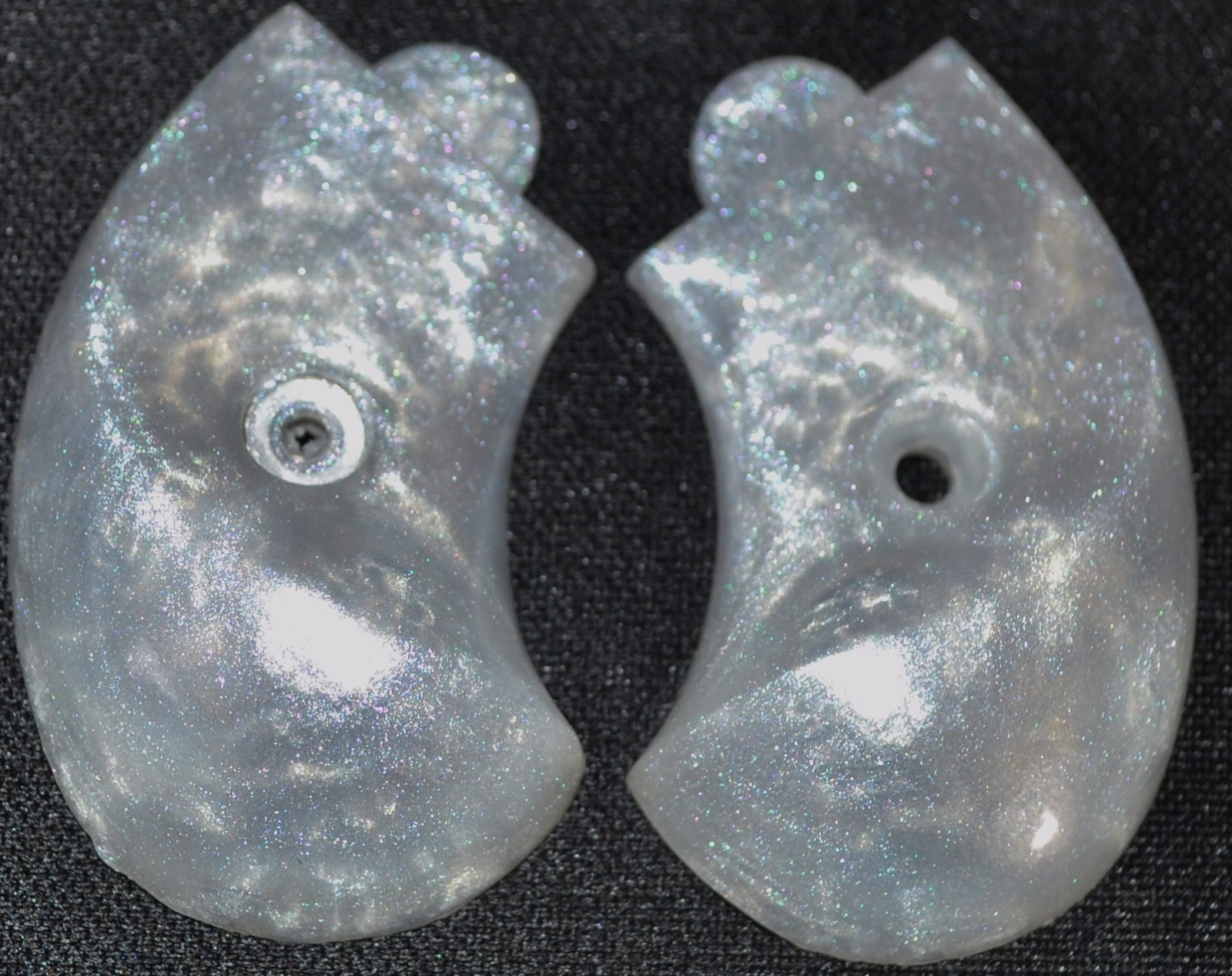 CDM Derringer pistol grips with screw pearl white plastic | eBay