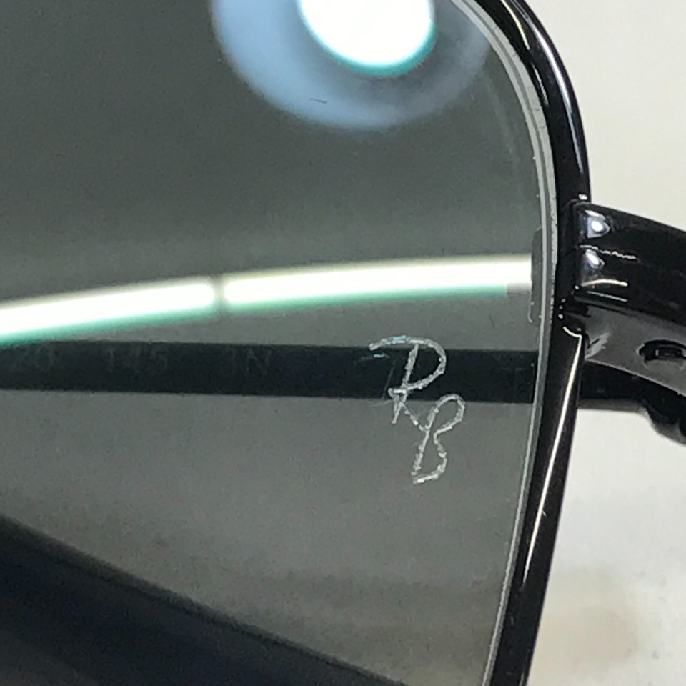 Ray-Ban Sunglasses RB3746 002/71 Black Rectangle Frames w/ Gradient ...