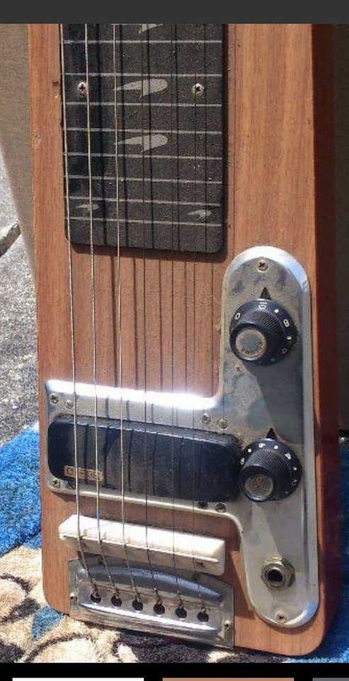 Teisco SW Vintage Electric Lap Steel Guitar 6 Strings Hawaiian Used ...