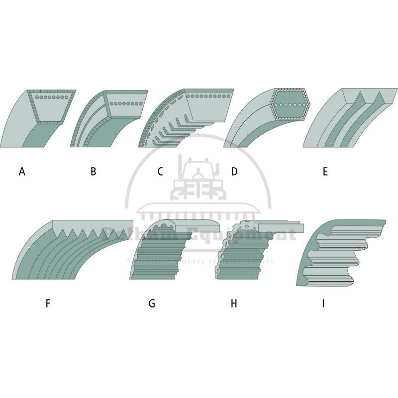 John Deere V-Belt M131808 for Ride-On Mowers & Tractors 20x2164 PIX | eBay