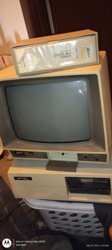 Zenith Data Systems Vintage High Capacity Floppy Disk System w/Keyboard ...