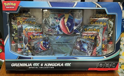 Pokemon Trading Card Game Greninja ex and Kingdra ex Special Collection ...