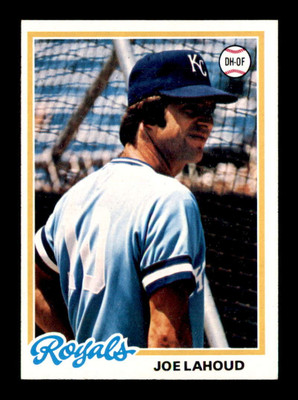 1978 Topps #382 Joe Lahoud NM/NM+ X3095685 | eBay