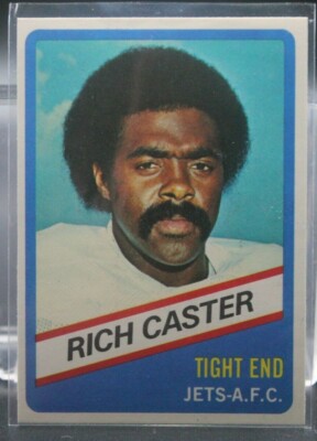 Rich Caster (Jets/Jackson State) - 1976 Topps Wonder Bread #6 | eBay