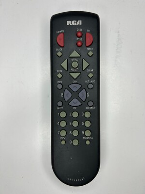 RCA CRK93F1 Universal DSS TV Remote Control, OEM for D5120RB, DS5120RB ...