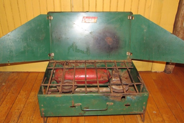 Vintage Coleman 2 Burner Camp Cook Stove Model 425B for sale online | eBay