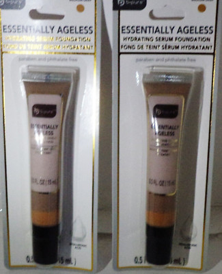 2 B-Pure Essentially Ageless Mature Skin Serum FOUNDATION LIGHT-MED .5 ...