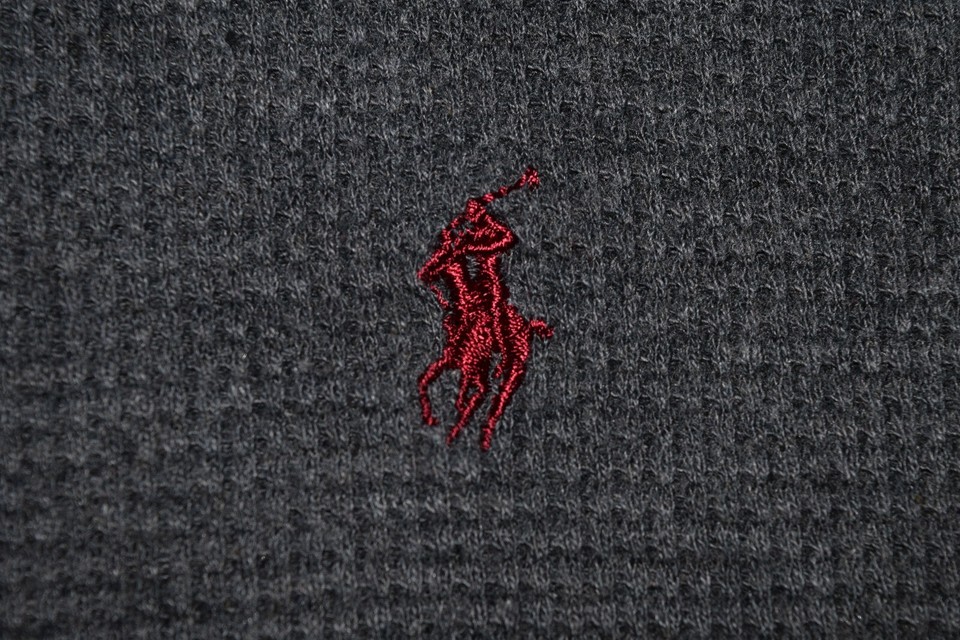 Mens Pre-Owned Size XL Ralph Lauren Polo Thermal Shirt In Excellent ...
