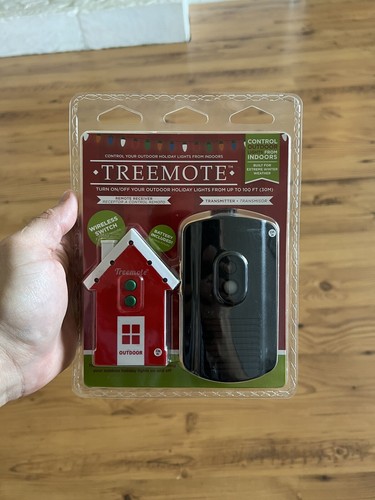 Treemote Outdoor Wireless Remote Switch for Christmas Lights and Other ...