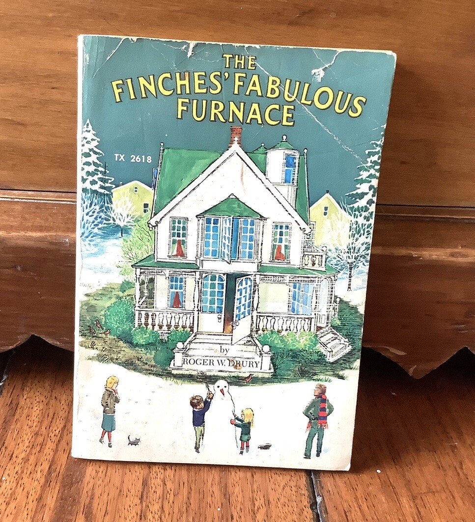 1971 First Printing Paperback The Finches’ Fabulous Furnace by Roger W ...