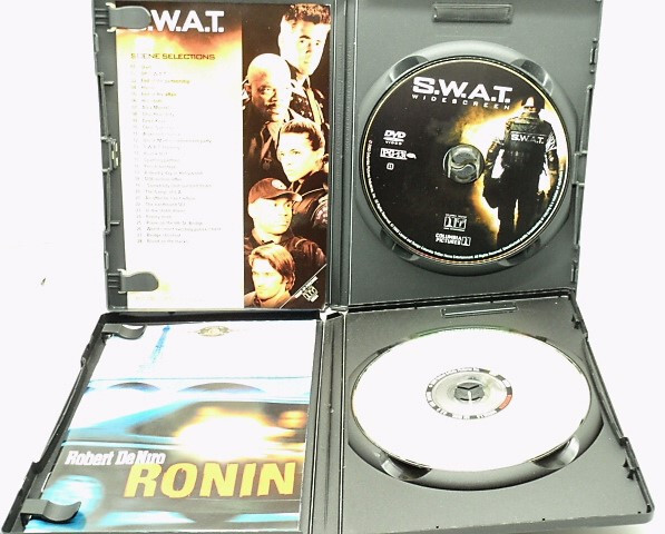 2 DVDs RONIN & S.W.A.T. Robert De Niro Colin Farrell Man Cave Dad ...