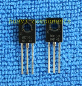 20pairs BD139/BD140 (20PCS BD139+20PCS BD140) POWER TRANSISTORS TO-126 ...