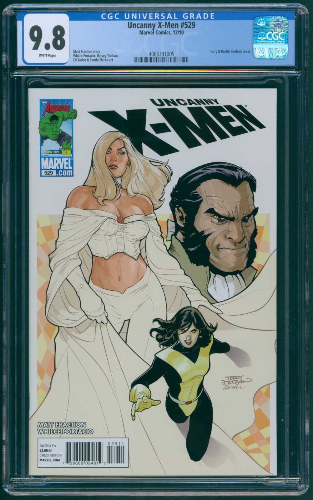 Uncanny X-Men #529 CGC 9.8 NM/MT Marvel Comics 12/10 Emma Frost Ed ...
