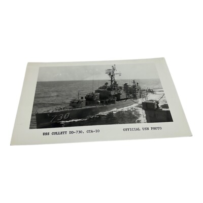 USS COLLETT DD-730. GIA-IOOFFICIAL US PHOTO | eBay