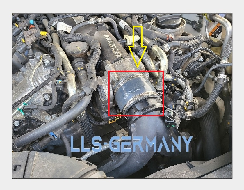 Turbo Hose Charge Air Hose Top For Maserati Levante SUV 3.0 Q4 304167 ...