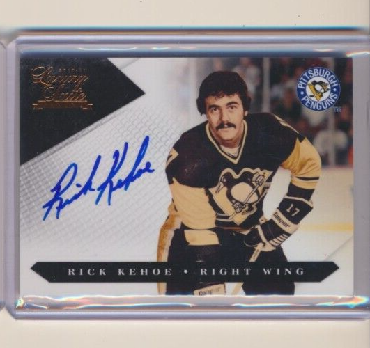 2010-11 Panini Luxury Suite AUTO 124 Rick Kehoe /199 Pittsburgh ...