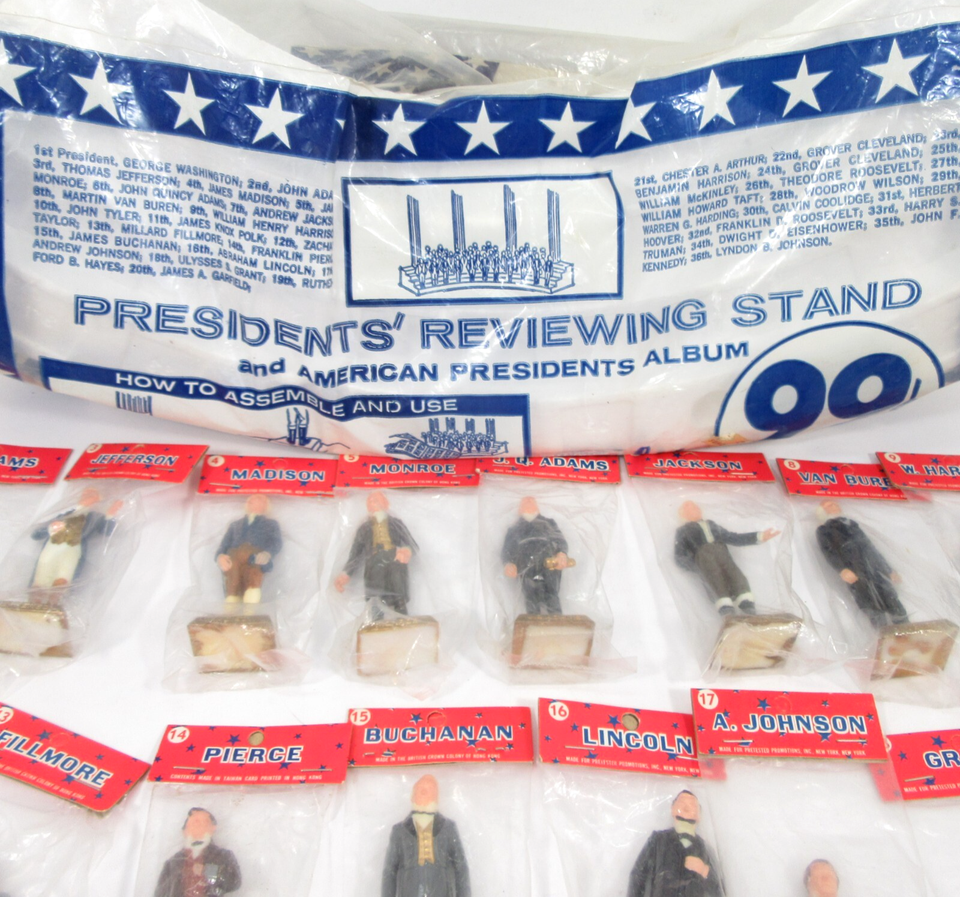 Marx U.S. Presidents Reviewing Stand Album Full Set 36 President ...