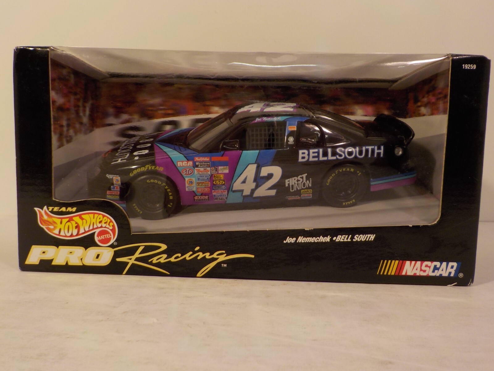 A815 1997 Hot Wheels Pro Racing Joe Nemechek #42 Bellsouth Chevrolet ...