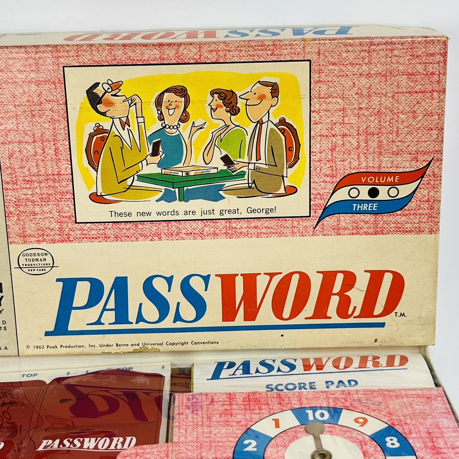 Vintage Milton Bradley Password 14th Edition Board Game C1973 for sale ...