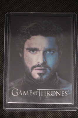 2014 Game of Thrones Season 3 FOIL GALLERY PC10 ROBB STARK CARD | eBay
