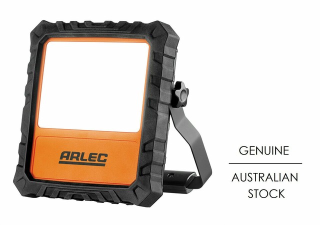 Arlec Work Light Rechargeable Li-ion Battery 30w LED 2100 Lumens 5000k ...