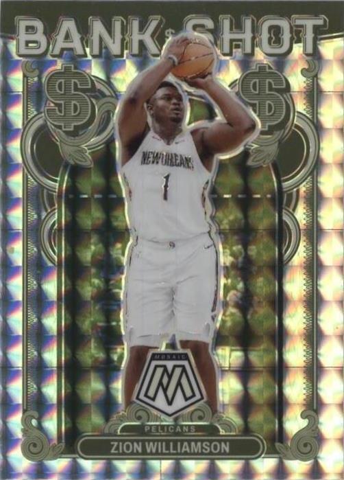 2023-24 Panini Mosaic - Bank Shot Zion Williamson #9 Mosaic Prizm for ...