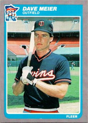 1985 Fleer Baseball 285 Dave Meier | eBay