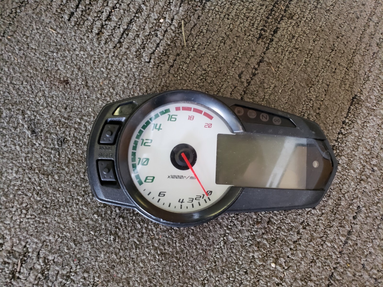 09-12 KAWASAKI NINJA ZX6R OEM SPEEDO TACH GAUGES DISPLAY CLUSTER ...