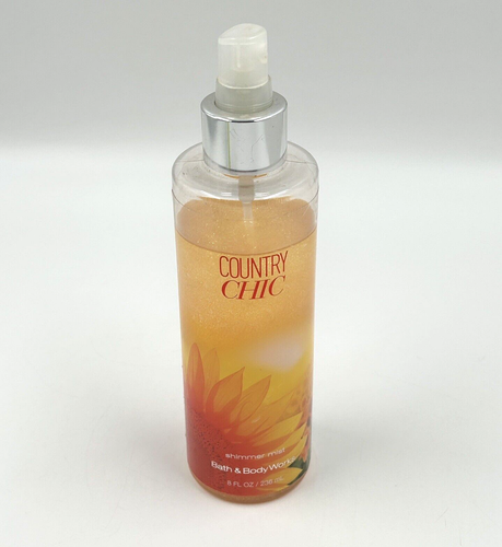 Bath Body Works COUNTRY CHIC Shimmer Mist, 8 oz | eBay