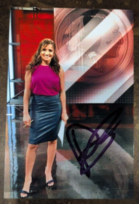 DIANNA RUSSINI Signed Autograph 4X6 Photo ESPN JOURNALIST Guaranteed ...