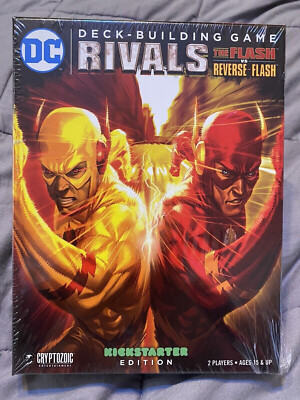 DC Deck Building Game Rivals The Flash vs Reverse Flash Kickstarter ...
