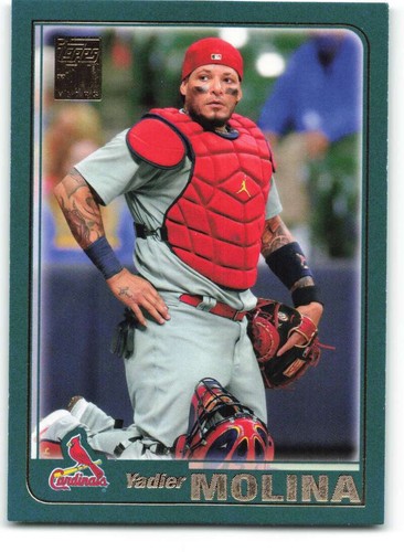 2021 Topps Archives #214 Yadier Molina St. Louis Cardinals Baseball ...