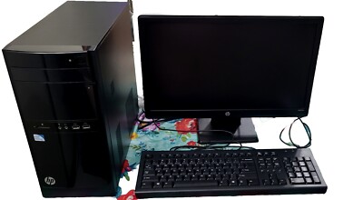 HP 110 Desktop Computer CPU G 2020T 2.50 GHz RAM 16GB SSD 1TB W 10 W ...