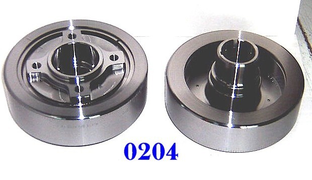 ROMAC SFI Red Harmonic Balancer/Damper for Ford 351 Cleveland NEUTRAL,4 ...