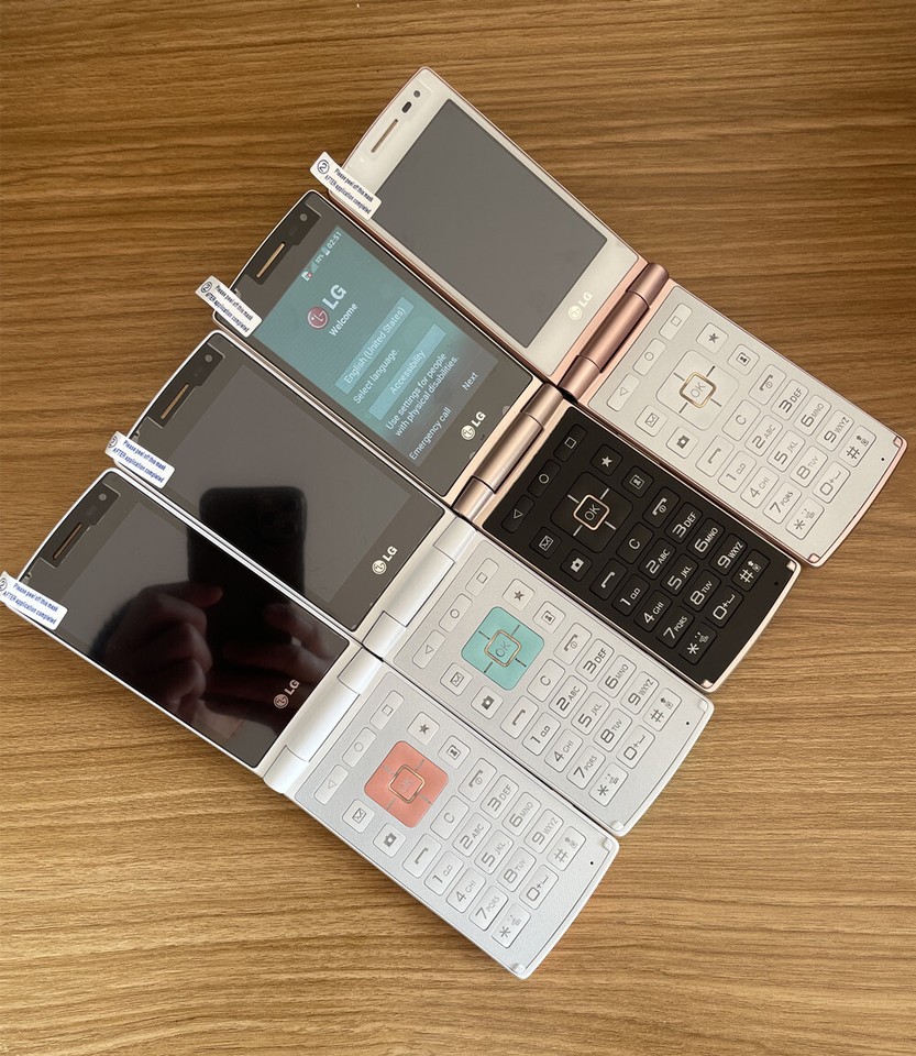 LG Wine Smart D486 4G LTE 4GB ROM 3.5" Android Flip Keyboard Unlocked ...