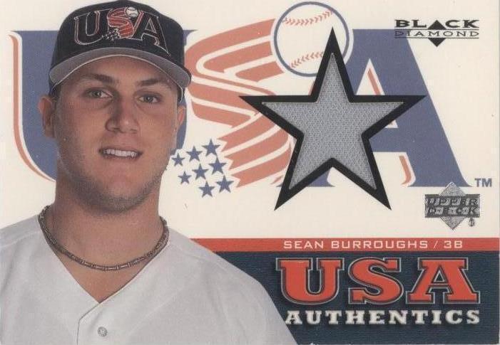 2000 Upper Deck Black Diamond Rookie Edition - USA Authentics Sean ...