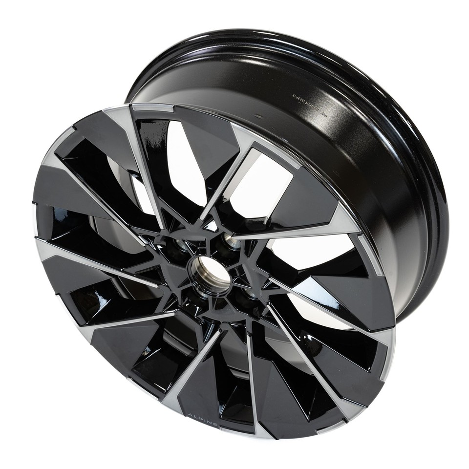 Genuine Renault 17" 7J ET37 Alloy Wheel Rim 4 Holes Clio MK5 403000990R ...