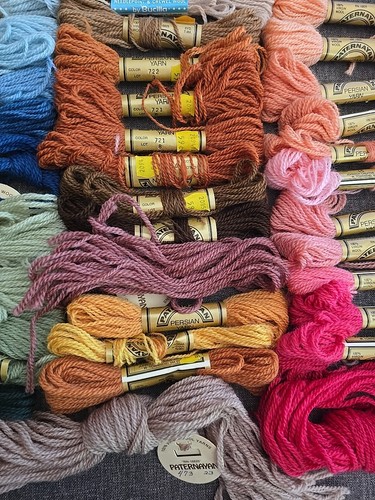 39 Vintage Paternayan Persian Yarn needlepoint Wool Lot 8 Yd Skeins | eBay