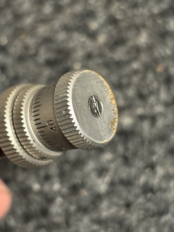 Vintage Metric Differential Micrometer Head Unknown Maker | eBay