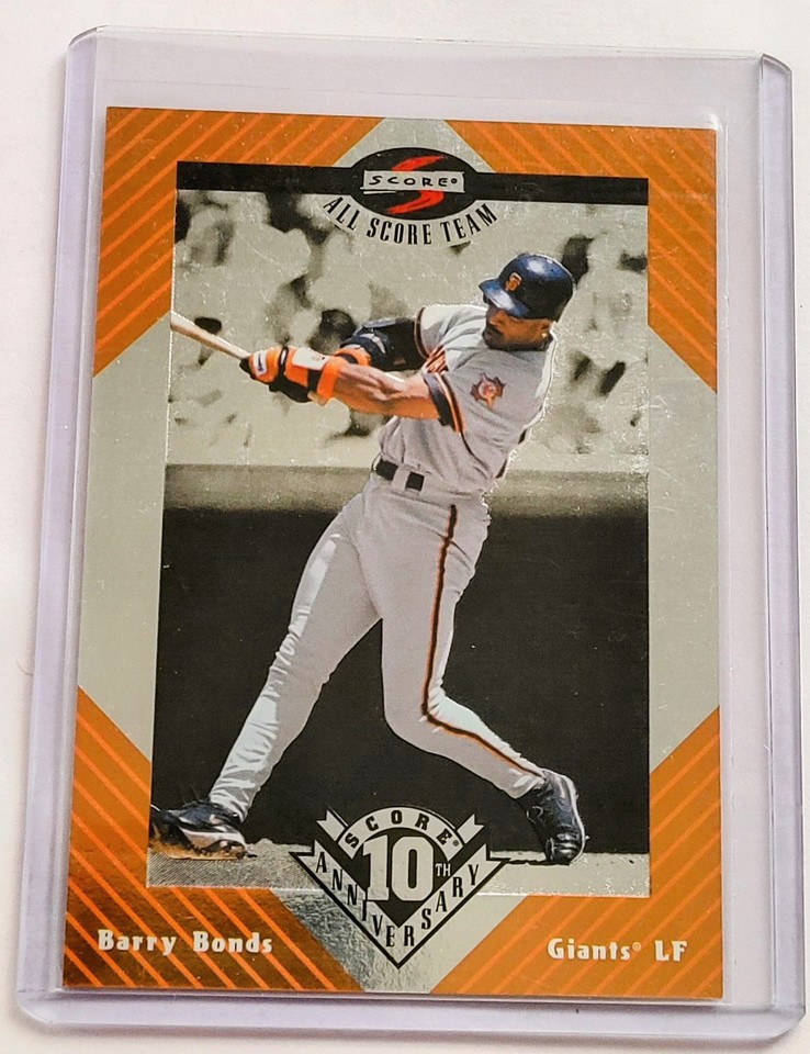 Barry Bonds 1998 Score Baseball All-Score Team #15 | eBay