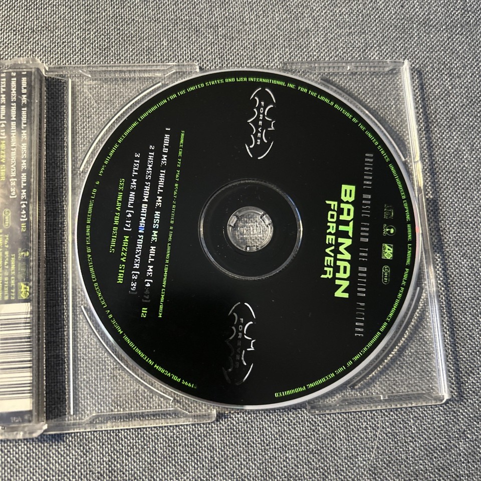 U2 Hold me, thrill me, kiss me, kill me 3 Track Cd Ep Single BatMan ...