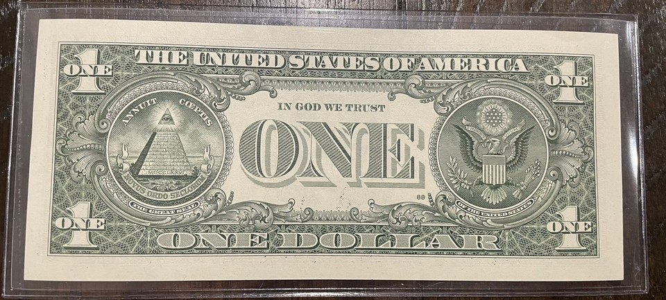 Fancy Serial Number 78107811 Quad Ladder $1 Note | eBay